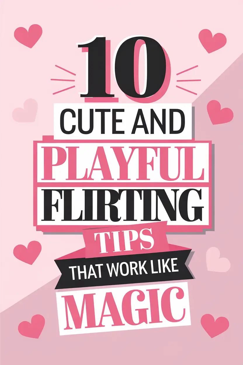 10 Cute And Playful Flirting Tips That Work Like Magic