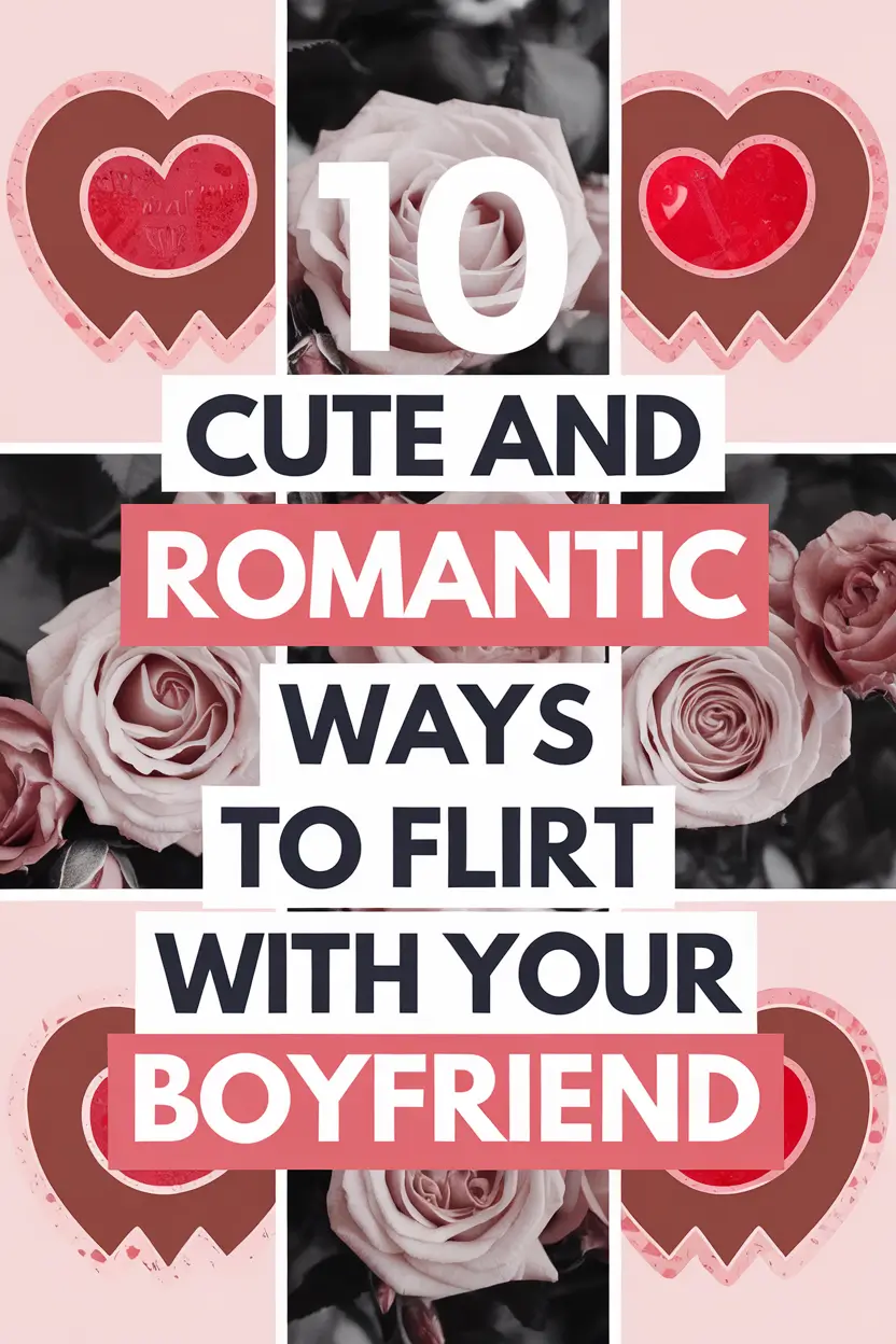 10 Cute And Romantic Ways To Flirt With Your Boyfriend