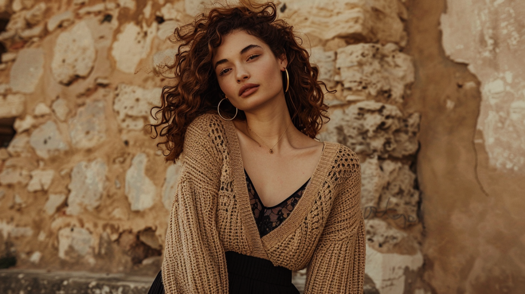 17+ Gorgeous Lace Undershirt Outfit Ideas