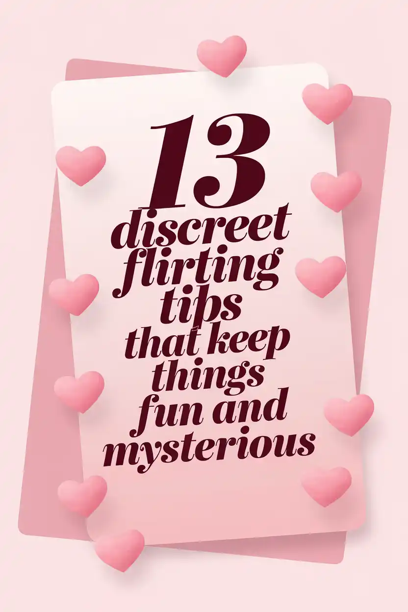 13 Discreet Flirting Tips That Keep Things Fun And Mysterious