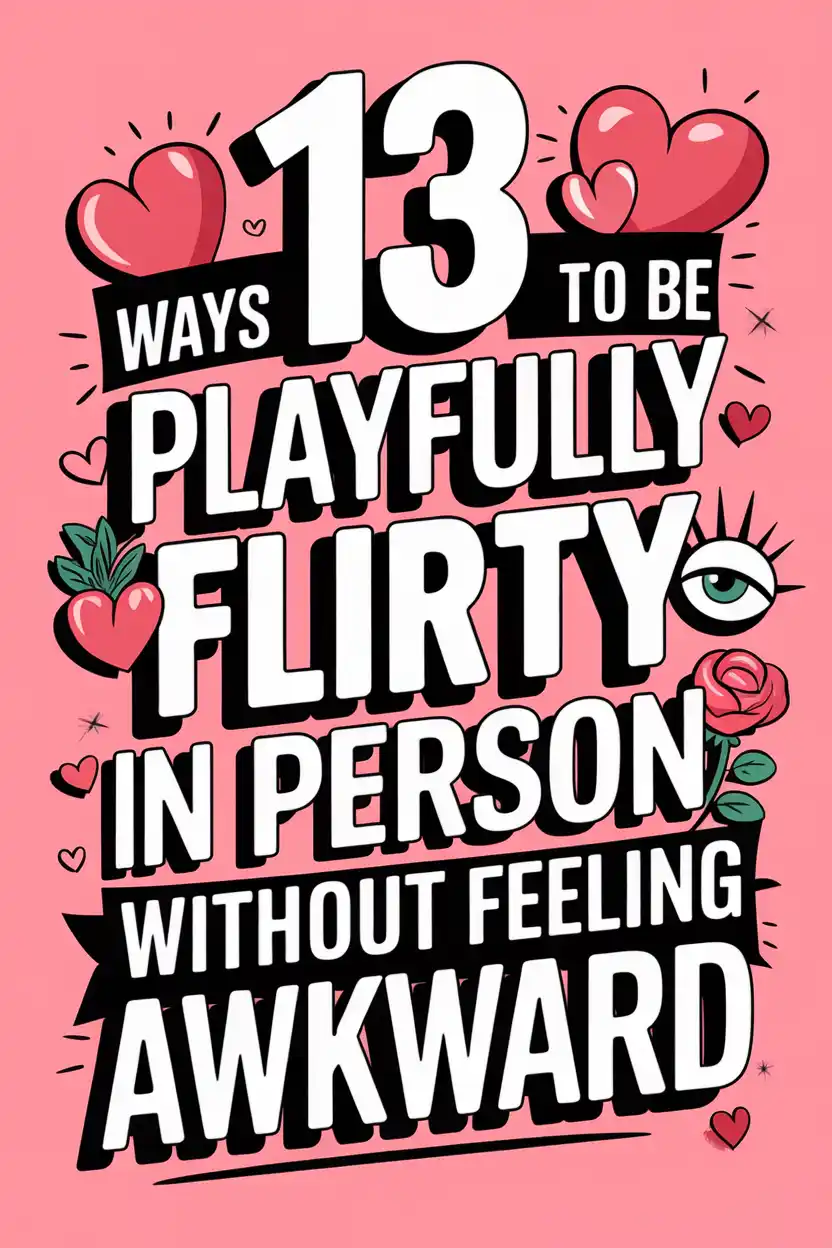 13 Ways To Be Playfully Flirty In Person Without Feeling Awkward