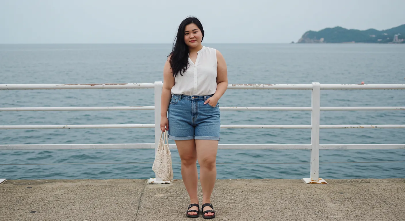 25+ Stylish Plus Size Summer Vacation Outfits For For Travel Days And ...